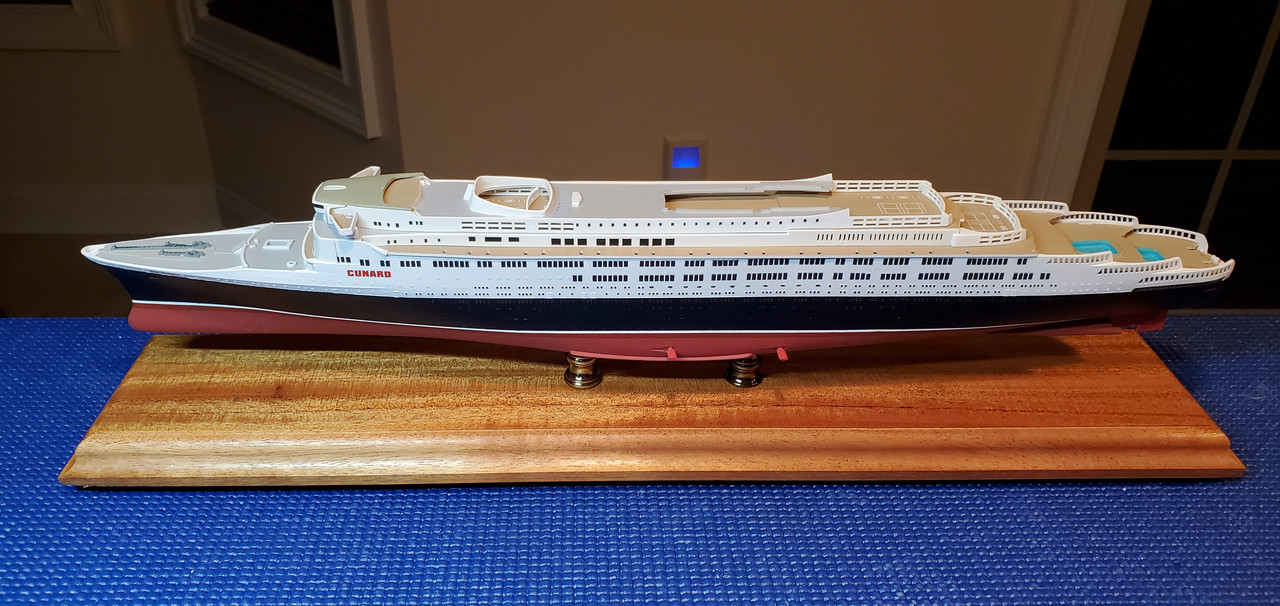Airfix 1/600 RMS Queen Elizabeth 2 - Work in Progress - Maritime ...
