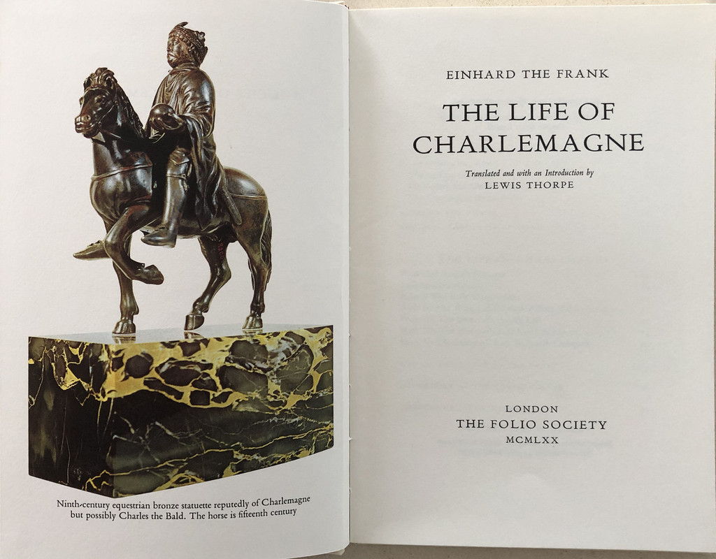 Folio Archives 213: The Life of Charlemagne by Einhard 1970 | Folio ...