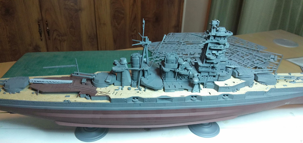 aoshima kongo 1/350 OOB - Work in Progress - Maritime - Britmodeller.com