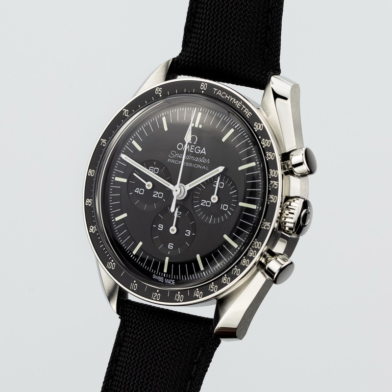 Omega Speedmaster Professional Moonwatch Chronograph 42 Hesalite ref 310 32 42 50 01 001 3 ...