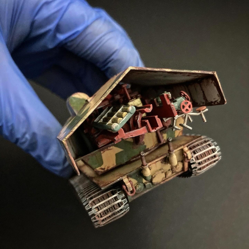 Modelcollect 1/72 German WWII E-100 Panzer Weapon Carrier- Waffenträger ...