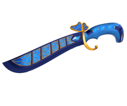 blue flutter knife knife - MVSD Item value - 123Demands