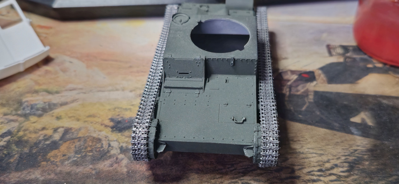 T-26 USSR tank 1/35 "World of Tanks " series (Revell/Zvezda) - Work in ...