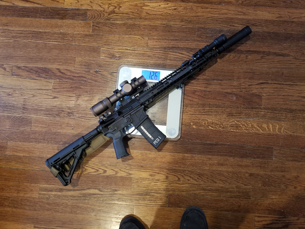 When is a loaded rifle with accessories too heavy to carry? > General ...