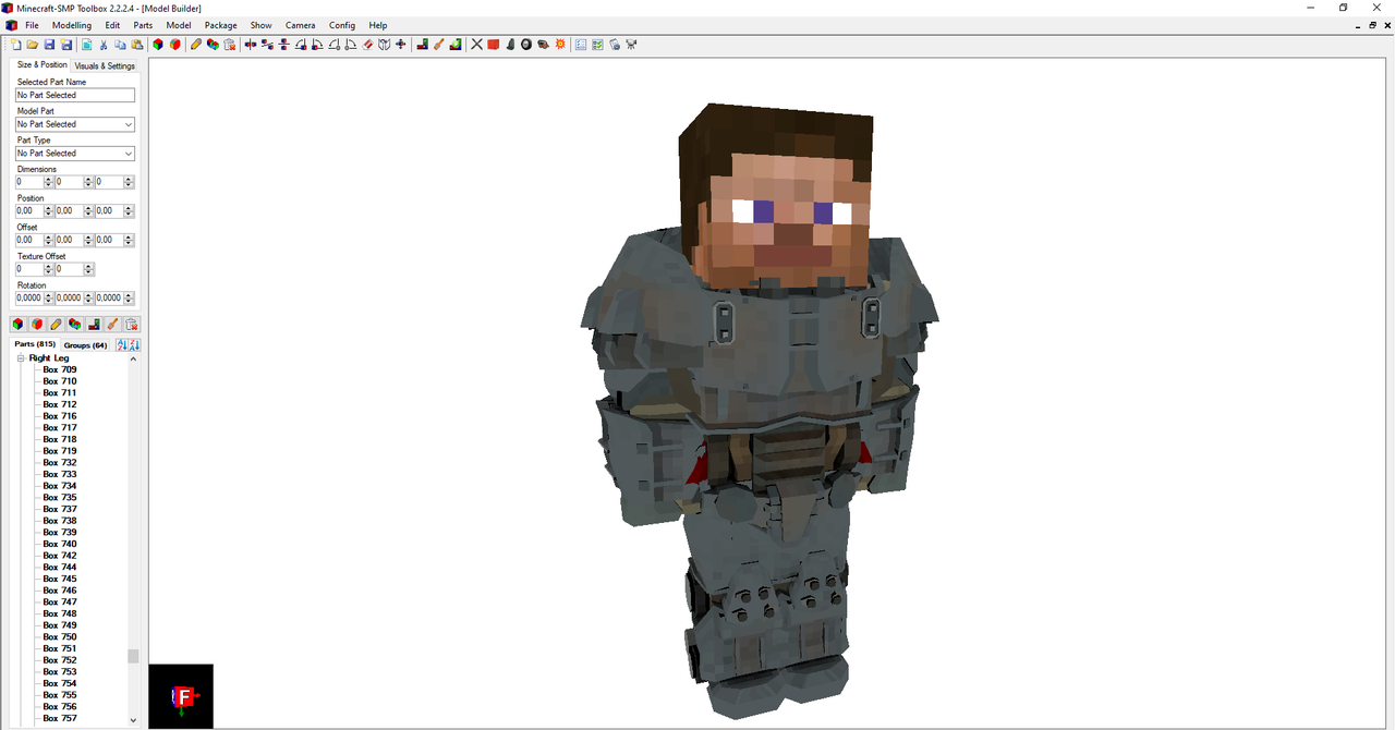 MINECRAFT: FALLOUT MODELLING