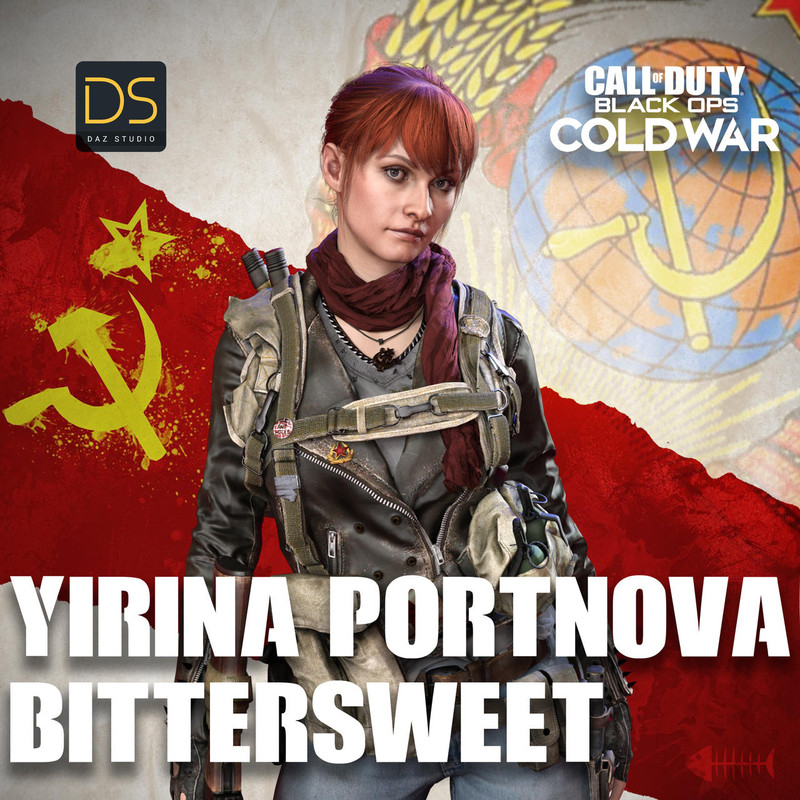 (Filled) Cold War Yirina Portnova Bittersweet G8F - Free Daz 3D Models