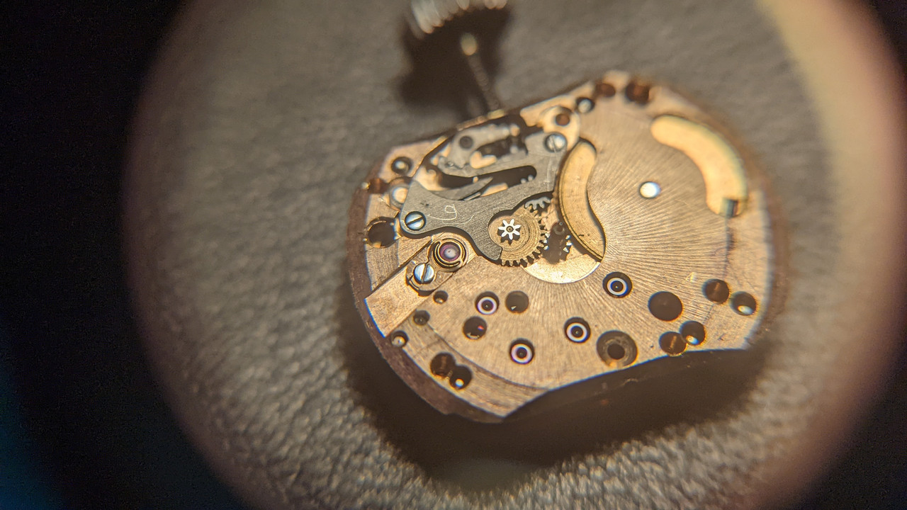 This little omega packs quite a punch : r/watchrepair