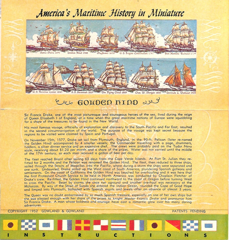 Golden Hind Instructions 3 — Postimages