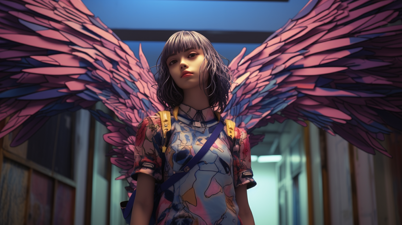 akira23034 A young lady hero who to transform It has feathers w 3743085f 99eb 4339 a0cc ...