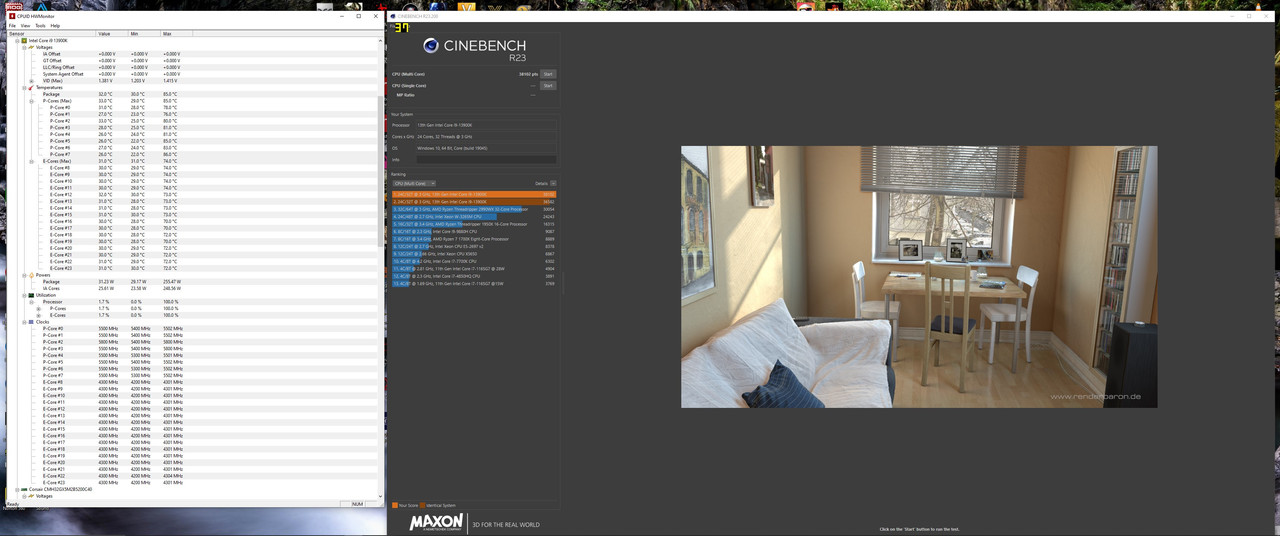 Cinebench Test results After tweaks by HWZ forumer — Postimages