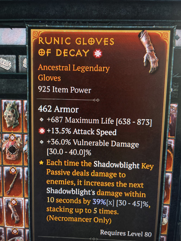 Ga Atk Speed Gloves With Maxlife - Topic - d2jsp