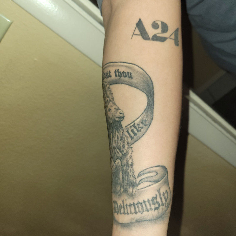 Got my wife a surprise tattoo for Christmas of the Midsommar Maypole. I ...