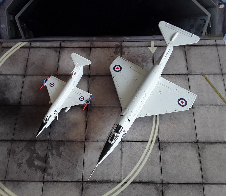 Saunders Roe SR.53 - 1/72 AZ model, SR.177 Anigrand 1/144 - Ready for ...