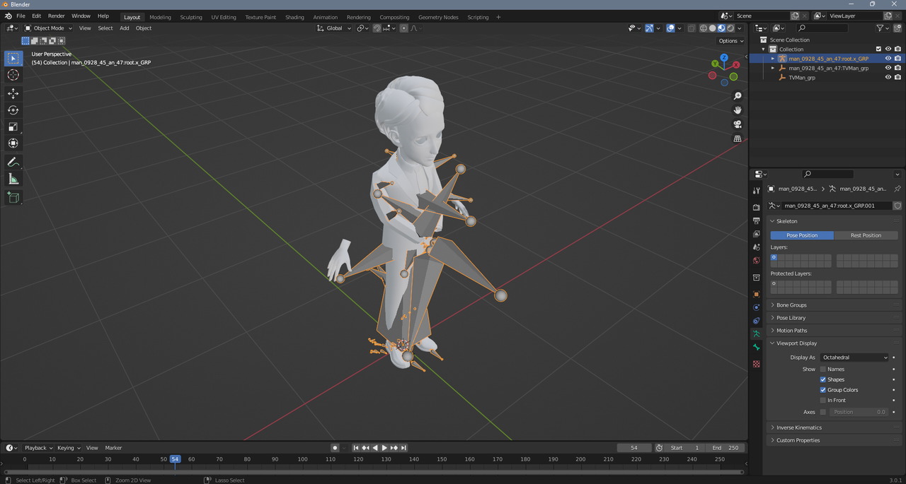 Fbx Model Loading Issue Both With Or Wo Animation In Fbx Model Ropengl 9467