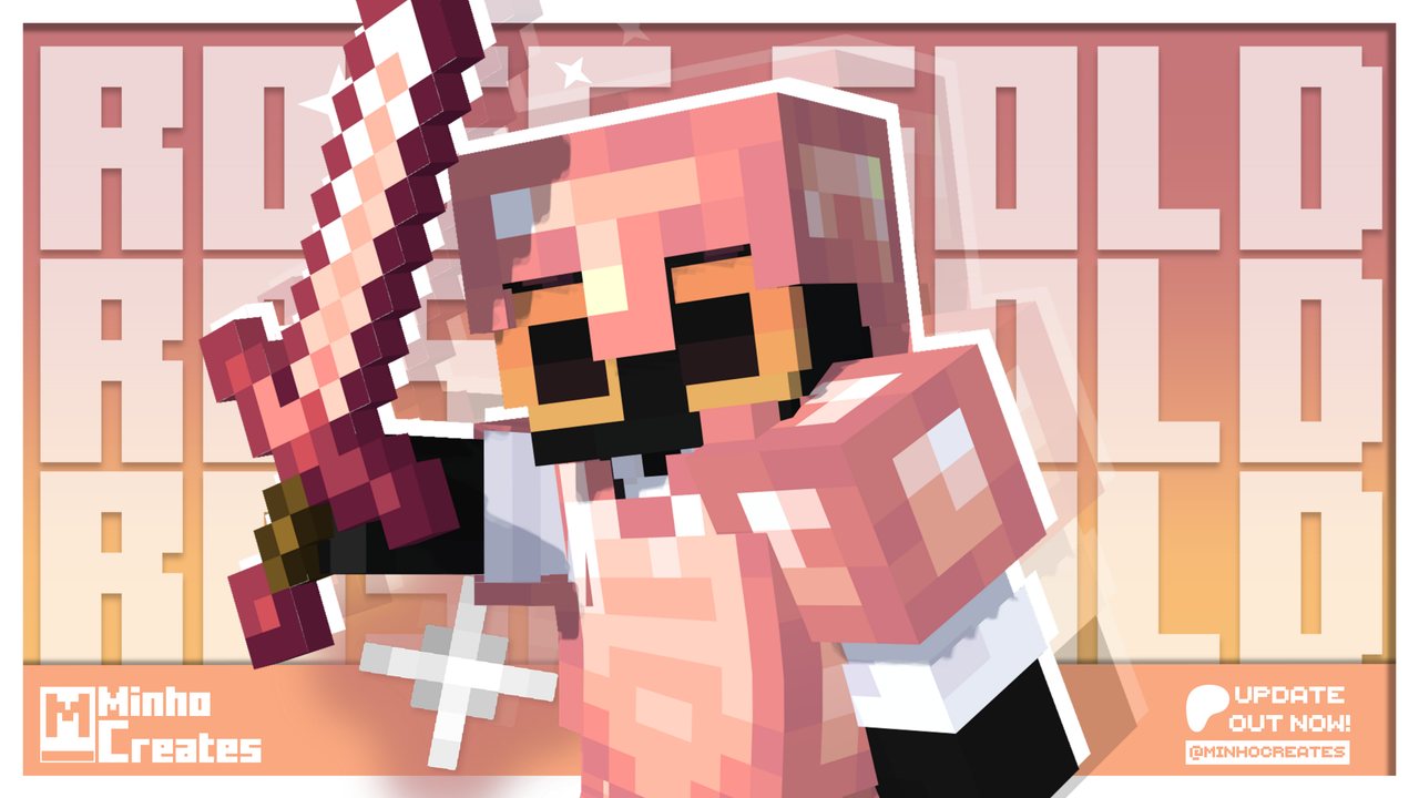 Rose Gold Minecraft Update! Bring pink into your world 1.21.4 Minecraft ...