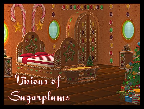 2018 Winter Holiday Gift 3: Gingerbread Bedroom