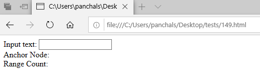 Javascript Microsoft Edge Is Returning Different Values Than Chrome When Document Getselection