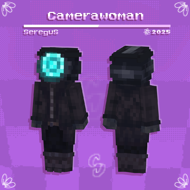 Camerawoman [8 March 2025 Special] Minecraft Skin