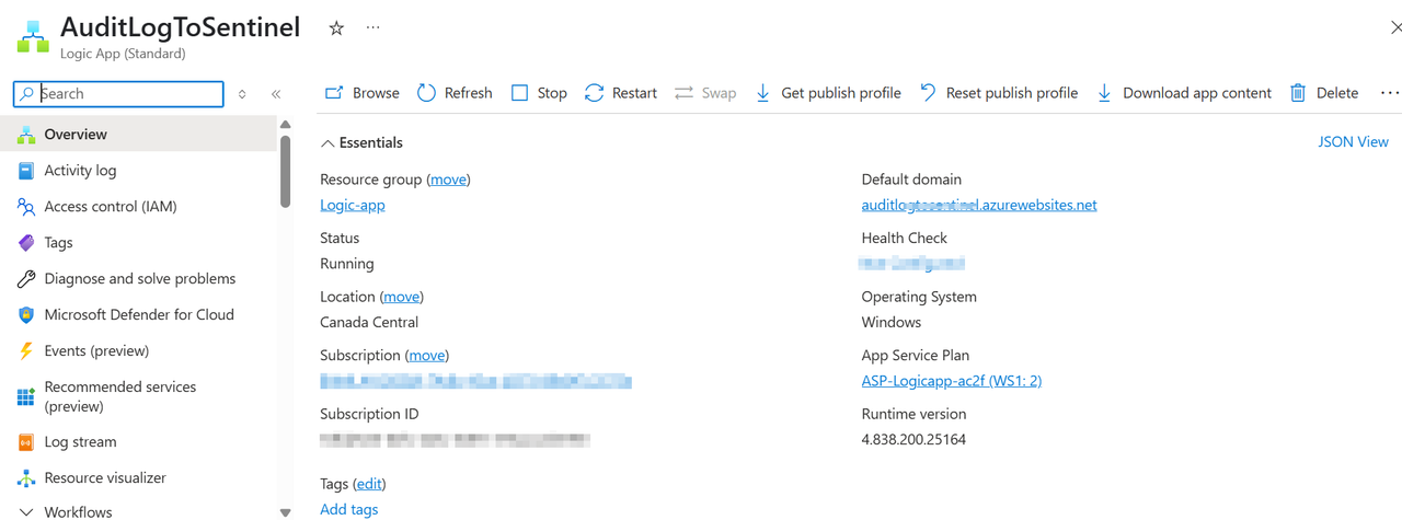 How to use Azure Logic Apps to Pull Sign-in and Audit Log Details from Entra ID? - Stack Overflow