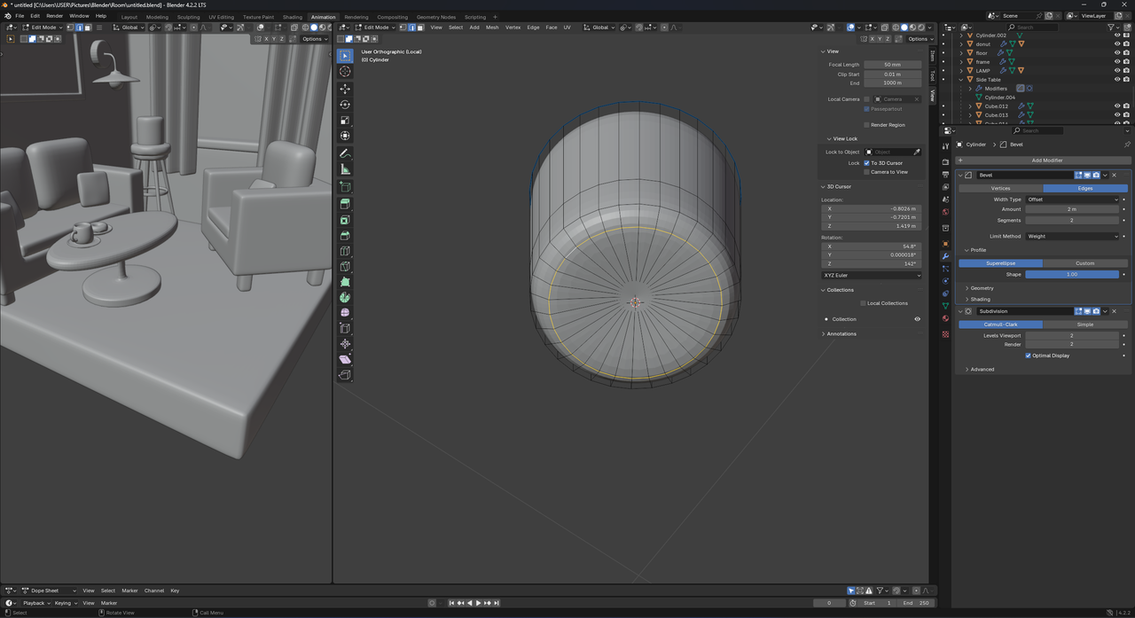 Scaling is off centered and problems with 3d cursor and origin - Basics & Interface - Blender ...