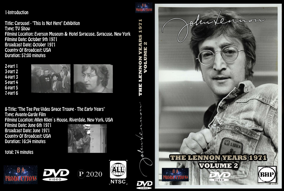 John Lennon The Lennon Years 1971 volume 2 — Postimages