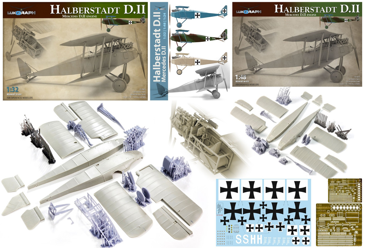 Lukgraph 1/32 Halberstadt D.II available to order - LSP Discussion ...