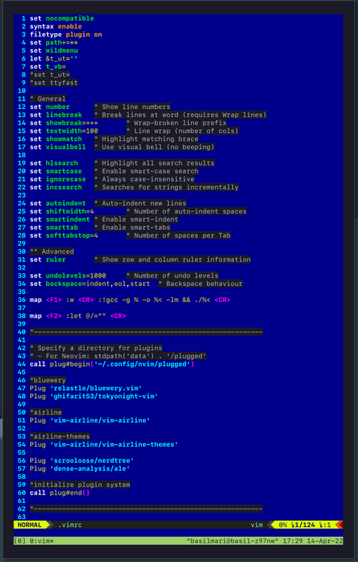 Vim Sometimes Displays Text Color As Highlight When Using Tmux Rtmux