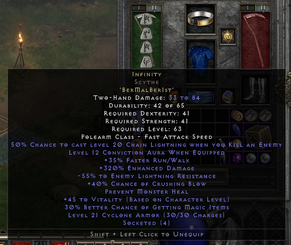 Nice Sorc Infinity - Topic - d2jsp