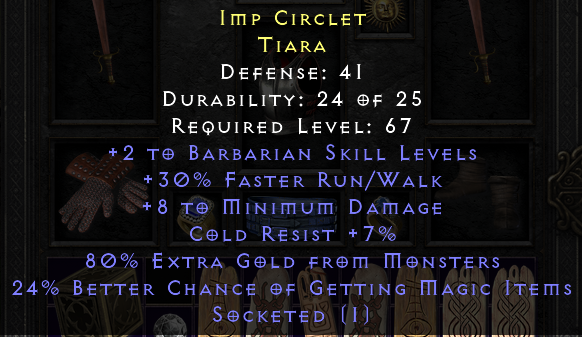 Pack Barb Gf Mf Gear +tele Ammy - Topic - d2jsp
