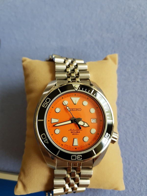 FS: Seiko Sumo Orange SBDC 005 USD920 | The Watch Site