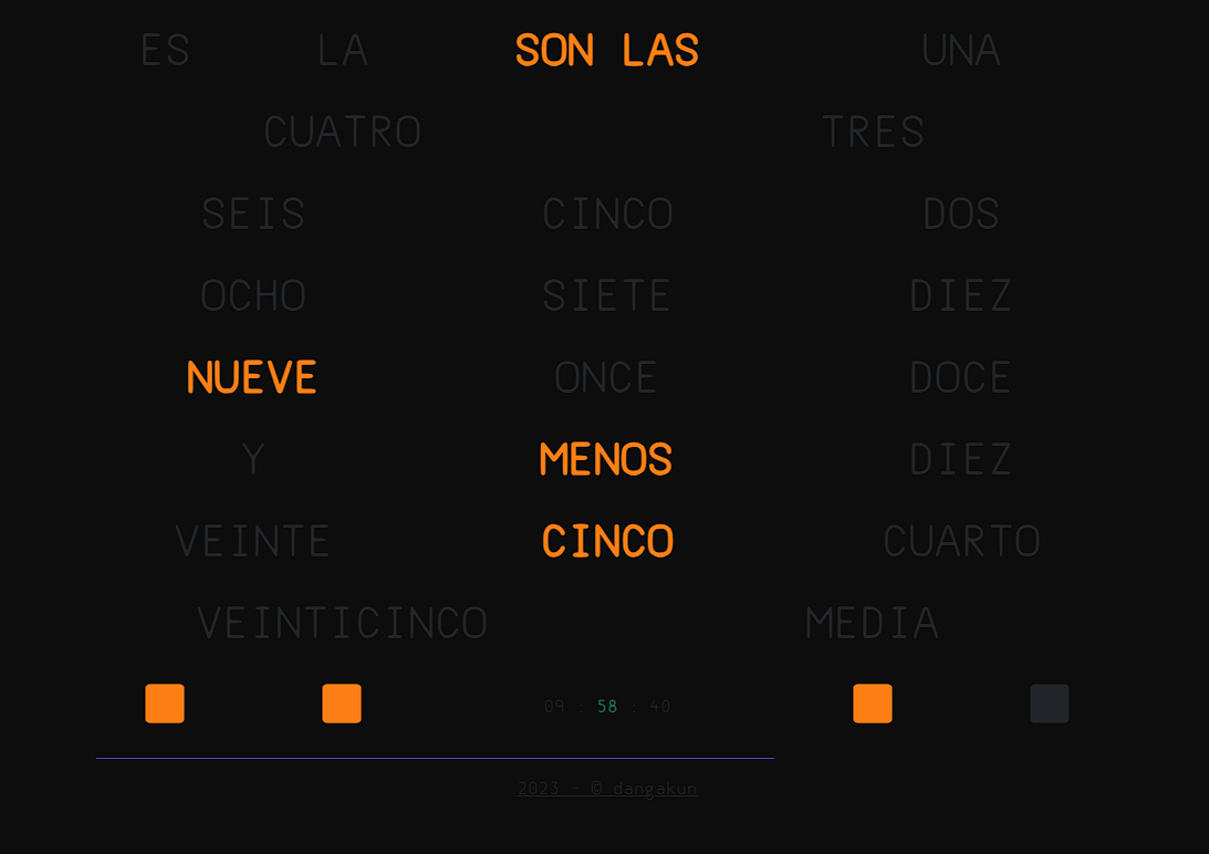 Github Dangakunrelojqlocktwo Clock Made With Javascript Jquery Html And Css Bootstrap