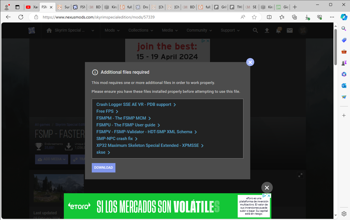 help fsmp-faster hdt-smp - Technical Support - Skyrim: Special Edition ...