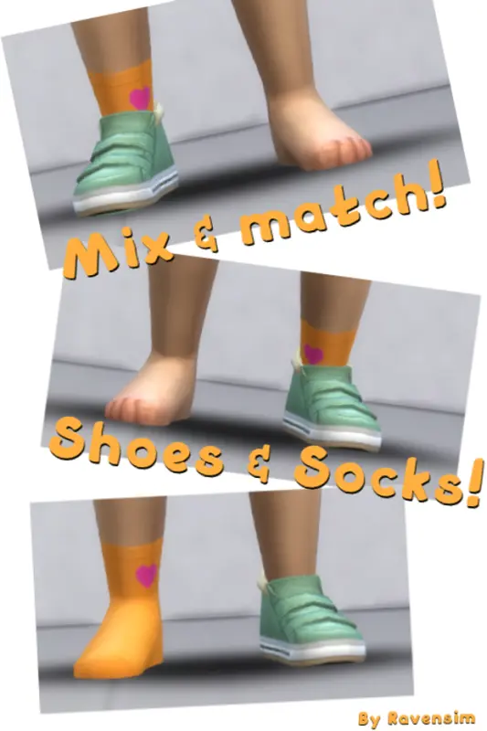 Missing Socks + Shoes - The Sims 4 Create a Sim - CurseForge