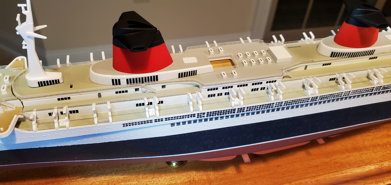 SS France Airfix 1/600 - Ready for Inspection - Maritime - Britmodeller.com