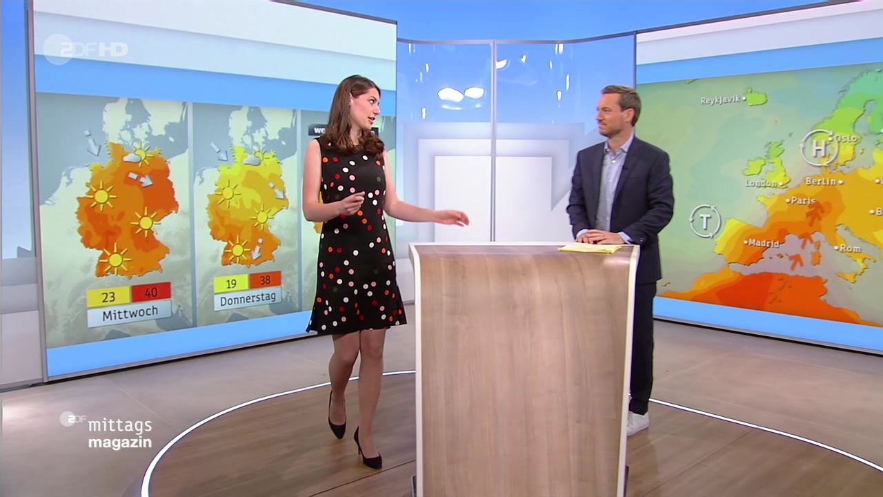 Christa Stipp ZDF Mi Ma Wetter 24 06 2019 pp 45 — Postimages