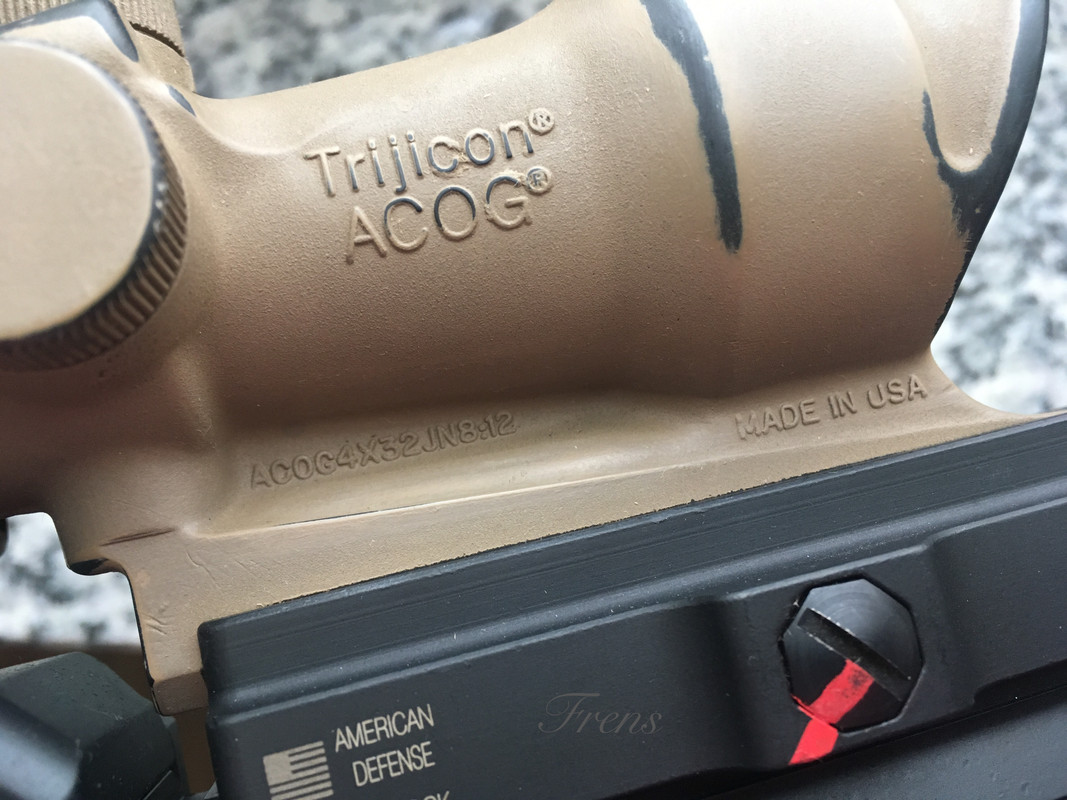 Does this ACOG look real? > Optics, Mounts, and Sights > AR15.COM