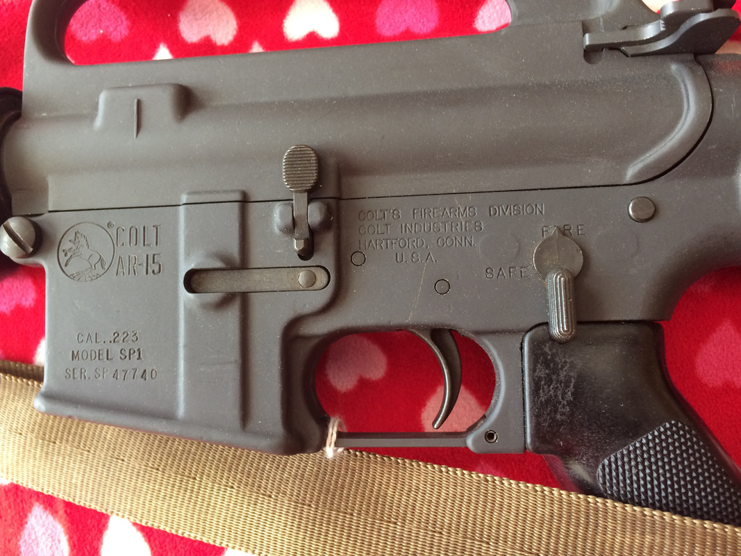 Late 70's Colt SP1 Barrel Marking Question > AR-15 / M-16 Retro Forum ...