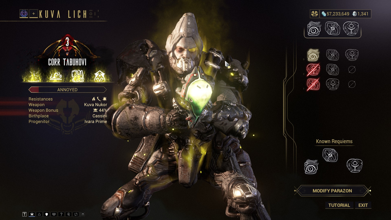 Lich didn't let me finish the fight after getting the first requiem ...