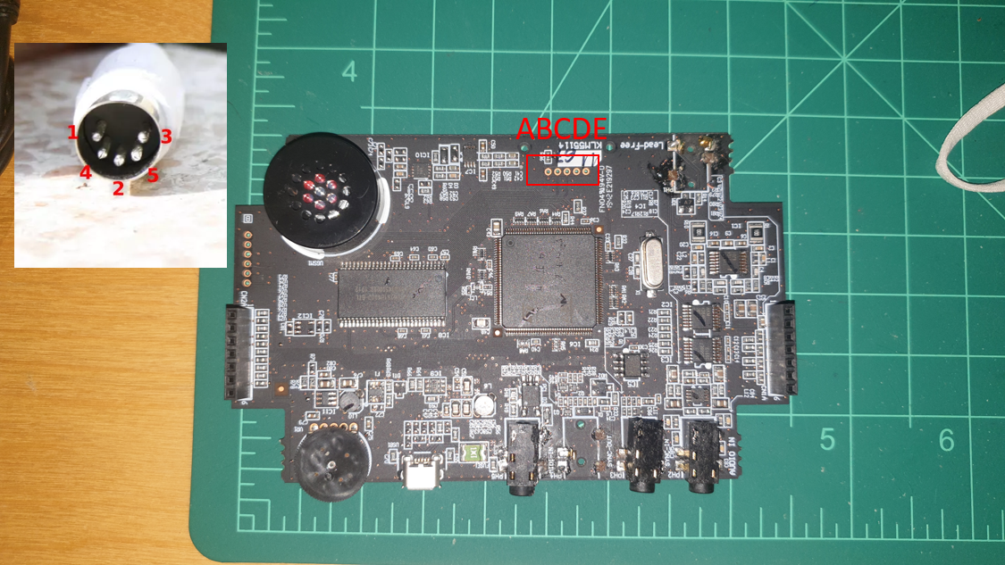 NTS 1 MIDI IN repair — Postimages