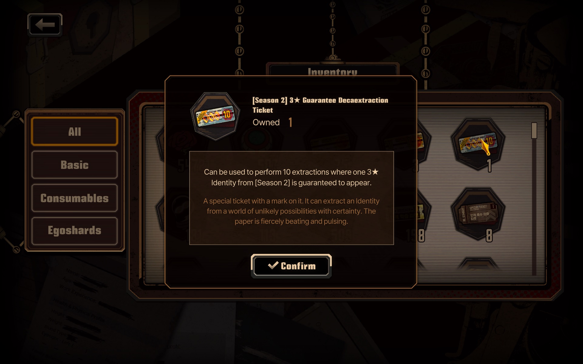 Special Attendance Check Event : r/limbuscompany